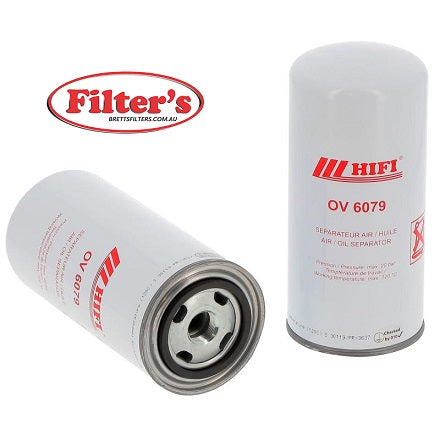 OV6079 AIR/OIL SEPARATOR FILTER AIR OIL HIFI LB962/8 Mann Ingersoll Ra| Brett's Truck Parts ...