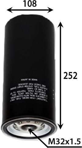 FC242J FUEL FILTER VOLVO RENAULT TRUCKS MAGNUM SERIES PREMIUM SERIES &| Brett's Truck Parts ...