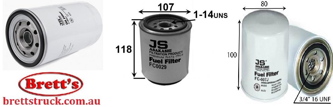 KIT118-114 FILTER KIT HINO OIL FUEL LUBE FILTER FILTERS SET SERVICE KI| Brett's Truck Parts ...