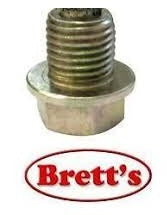 13116.003 14MM SUMP PLUG 4D31 4D34 4D33 MITSUBUSHI FE537 7/1996-11/199 ...