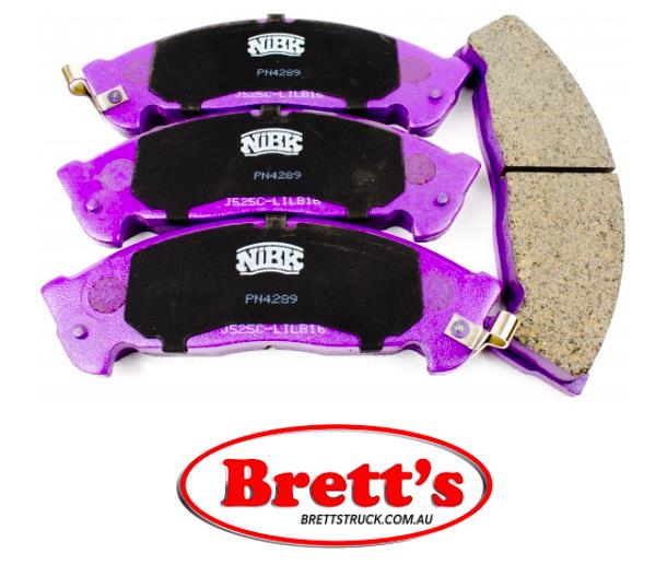 SPEC PN4289 DISC PAD SET FRONT KIT FOR ISUZU ELF150 ELF Front Axle Bra ...