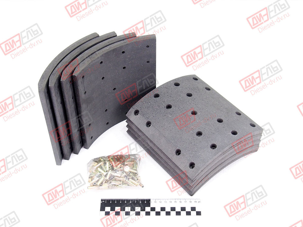 XXX ZZZ AF330 BRAKE LINING KIT SET REAR ISUZU BUS MV118 2001- 18831057 ...