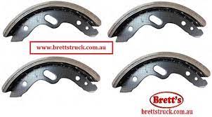 FN0646 BRAKE SHOE SET OF 4 SHOES NiBK JNBK FRONT FOR TOYOTA Dyna Front ...