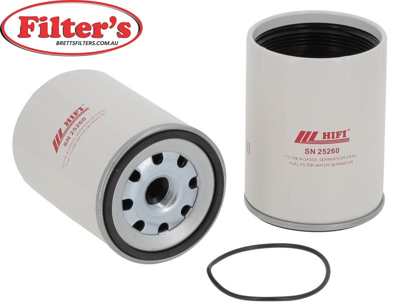 SN 25260 SN25260 FUEL FILTER DOOSAN 40050800118, 400508-00118 DEVELON ...