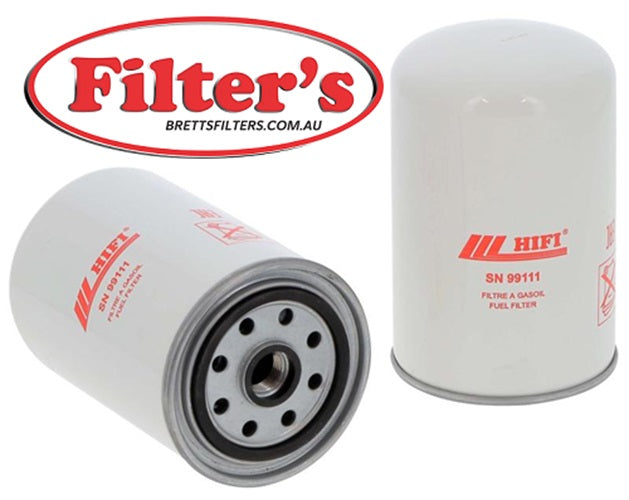 SN99111 FUEL FILTER HIFI Alco SP1411 BALDWIN BF7886 BOSCH 1457434421 B ...