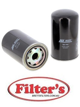 SO 703 SO703 OIL FILTER FOR CASE 4568, 4586, 4786, DEMAG SC10AF, DRESS ...
