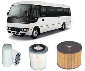 KIT3309 FILTER KIT CANTER ROSA BUS 4M50 BE64D 4M50-3AT7 2008- MITSUBIS ...