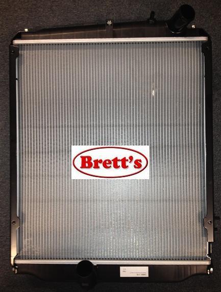 14001.110 RADIATOR HINO DUTRO XZU305 N04CT 2003- 42MM IN/OUT 16400-782 ...