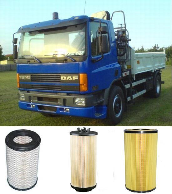KIT5600 FILTER KIT DAF CF85 CF75 1998-2006 OIL FUEL AIR FILTER KIT SET ...