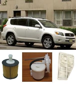 KIT9025 FILTER KIT FOR TOYOTA RAV4 GSA33 - 3.5L V6 PETROL 2GR-FE MPFI ...