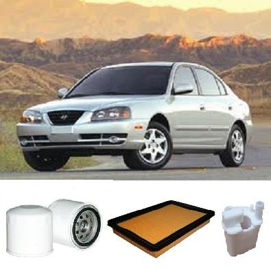 KIT5018 FILTER KIT HYUNDAI ELANTRA XD 1.8 & 2L 2.0L 4CYL G4GC MPFI 200 ...