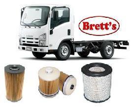 KIT2215 FILTER KIT ISUZU NLR85 NLR 4JJ1 4JJ1-TCS3.0L2008-2011 OIL FUEL ...