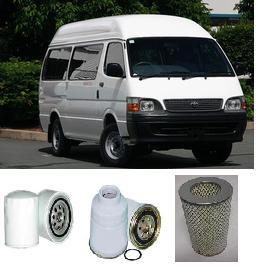 KIT9038 FILTER KIT FOR TOYOTA HIACE DIESEL 2.8L 1989-2000 OIL FUEL AIR ...