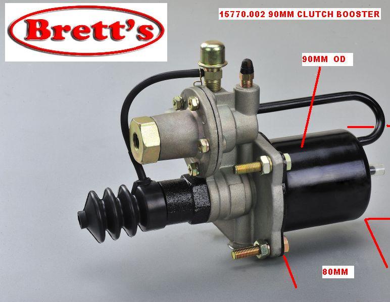 15770.002 CLUTCH BOOSTER 90MM UNIVERSAL ISUZU CLUTCH SERVO ISUZU TRUCK ...