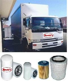 KIT4211 FILTER KIT UD NISSAN PKC 310 PKC310 1995-2003 PK240 PK250 PKA2 ...
