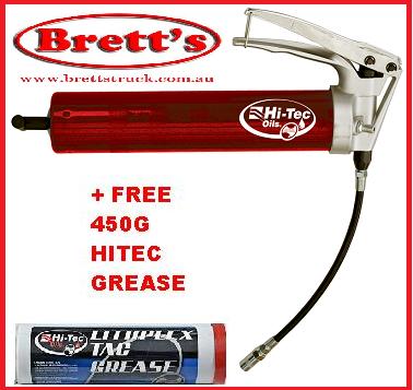 DKCG-481N HI-TEC HITECH 450G GREASE TUBE + 450G Pistol Grip Grease Gun ...