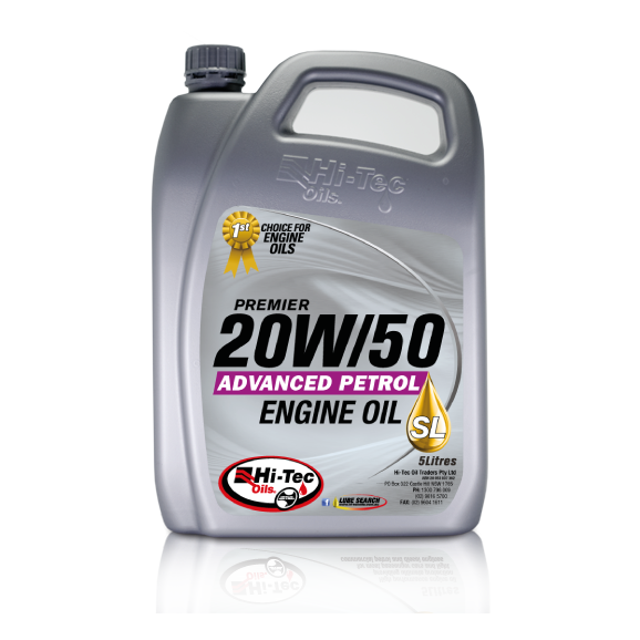 HT2000-005 5 LTR ENGINE OIL 20W/50 SG SJ/CF SL ACEA E2-04 E3 B3 A3 A2 ...