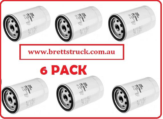 C304JX6 6 PAK PACK OIL FILTER MITSUBISHI PROTON MAZDA Z79 WZ7 Z79A Z14 ...