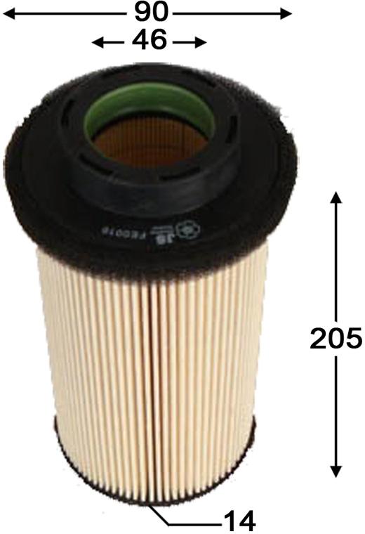 FE0016 FUEL FILTER MITSUBISHI/FUSOFP54S 2012- MITSUBISHI/FUSOFS52S 201 ...