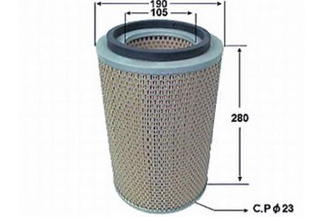 A612J AIR FILTER HINO AK176 - EH700 ENGINE HINO BC144 - WO6D 1984-1987 ...