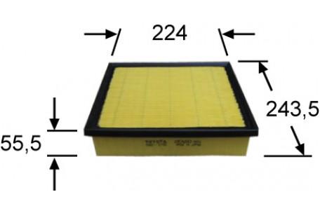 A1519 AIR FILTER FA-33410 A-33410 04861756AA 1780131130 17801-31130 WA ...