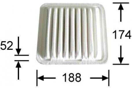 A1030 AIR FILTER GEELY MK 1.5L 2011- GL Petro MR479Q DOHC 16V101600057 ...