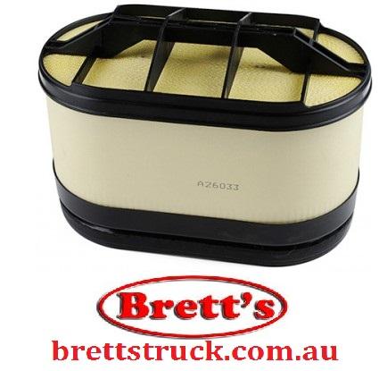 A26033 AIR FILTER HINO DUTRO DYNA 17801-78090 1780178090M A1697 A-1697 ...