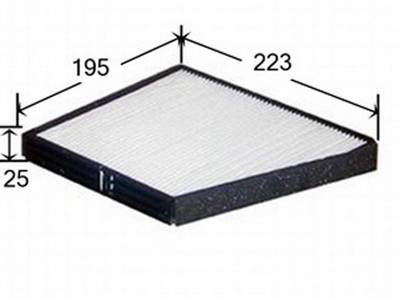 AC9201 CABIN AIR FILTER DAEWOO 1996-04 RCA124P 96190645 CA-2911 RCA124 ...