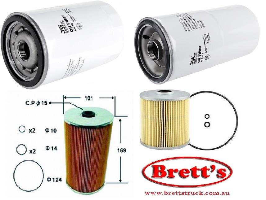 KIT228-108 FILTER KIT ISUZU OIL FUEL LUBE FILTER FILTERS SET SERVICE K ...