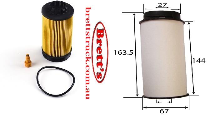 KIT338-135 FILTER KIT MITSUBISHI FUSO OIL FUEL LUBE FILTER FILTERS SET ...