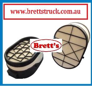 A0916 AIR FILTER MITSUBISHI FUSO GREAT P636989 Obround PowerCore Prima ...