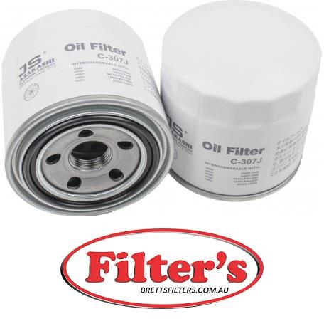 C307J OIL FILTER HYUNDAI Getz Eng.Lub.Sys Sep 02~ 1.3 L TB G4EN-G Eng ...