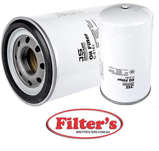 C516J OIL FILTER ISUZU FSR34 2011- 6HK1-TCN 7.8L 2011-2016 ISUZU FSR34 ...