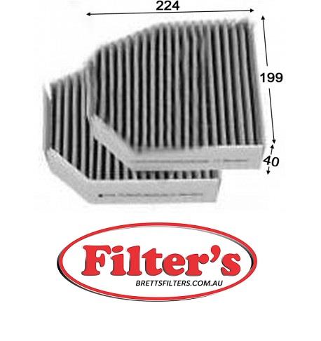 AC0144SET CABIN AIR FILTER SET OF 2 KIT AC0144 MERCEDES 230.830.04.18 ...