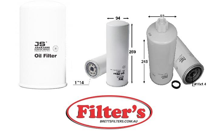 KIT528-162 FILTER KIT OIL FUEL LUBE CAT C13 CATERPILLAR FILTER FILTERS| Brett's Truck Parts ...