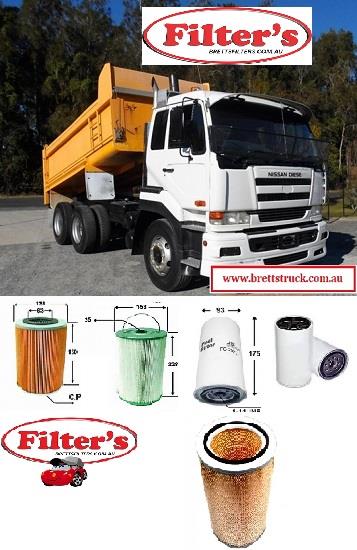 KIT4229 FILTER KIT UD NISSAN CW CWB CWB483 2003-CW385 CW445 UDGE13TB ...