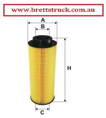 C9904 OIL FILTER CARTRIDGE SCANIA R500 SCANIA 4 (94-164) R 164 V8 (164 ...
