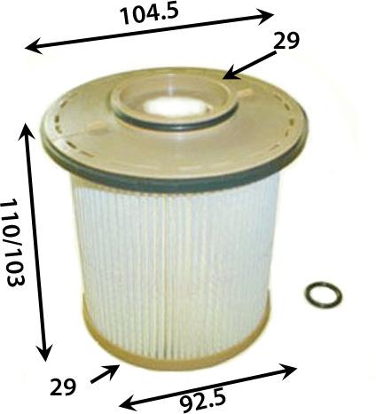 FE26034 FUEL FILTER HINO 23401-7811L TOYOTA 23304-78110 HINO 234017811 ...