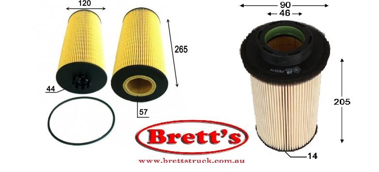 KIT338-134 FILTER KIT MITSUBISHI FUSO OIL FUEL LUBE FILTERS SET JS ASA ...