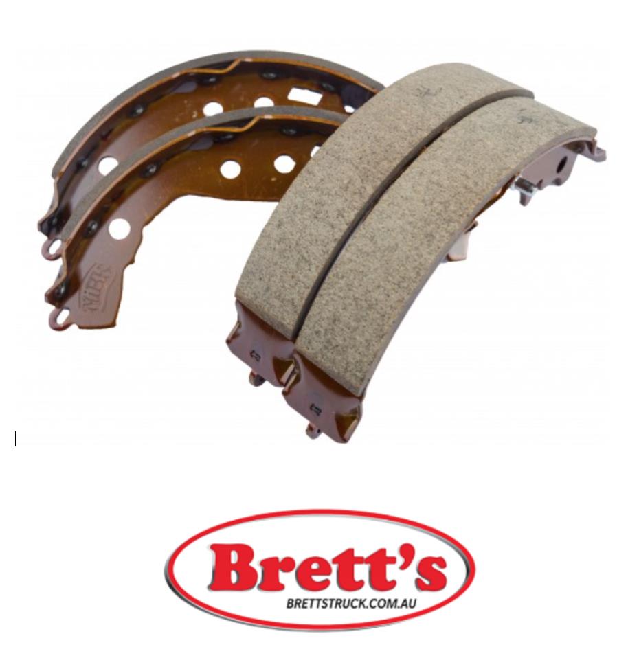 FN2383 BRAKE SHOE SET OF 4 SHOES NiBK JNBK REAR HANDBRAKE FOR TOYOTA Y ...