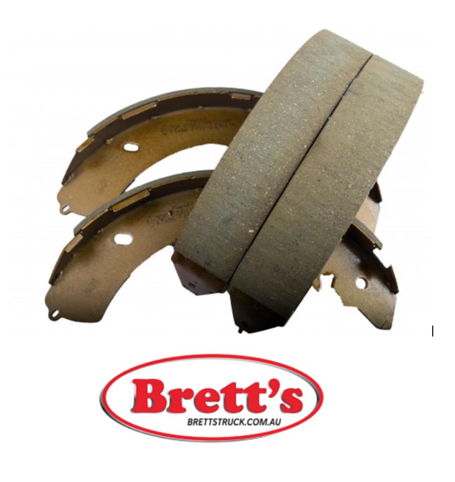 FN4467 BRAKE SHOE SET OF 2 OR 4 SHOES NiBK JNBK REAR FOR ISUZU 8-98007 ...