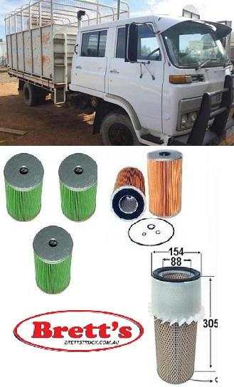 KIT2251 FILTER KIT ISUZU FSR12 FSR FSR11 FTR11 FTR12 FTR 1984-1986 CRE ...