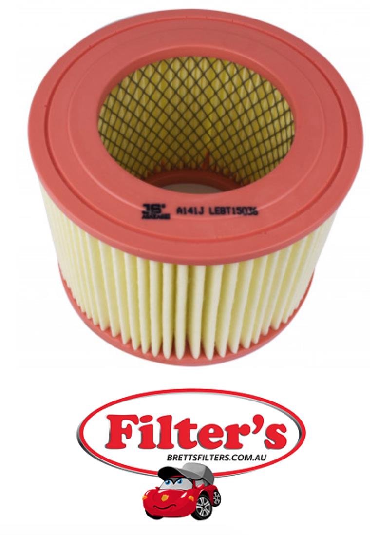 A141J AIR FILTER NISSAN AY120TY026 TOYOTA 17801-41110 TOYOTA V9112-200 ...