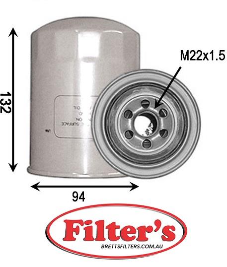 HC0010 HYD HYDRAULIC OIL FILTER M22 22MM X 1.5 1.5MM KATO CRANE SFH110 ...