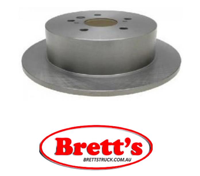 RN1575 DISC ROTOR NiBK JNBK NIBK REAR FOR TOYOTA Venza Rear Axle Rotor ...