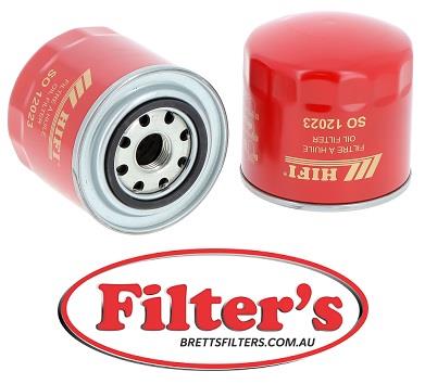 SO 12023 SO12023 OIL FILTER HIFI BUY AT BRETTS TRUCK .COM.AU B7385 Bal ...