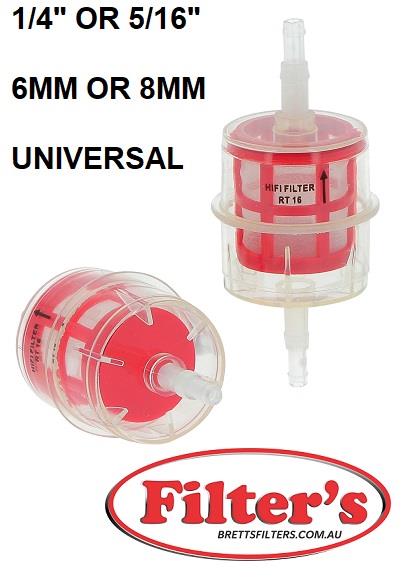 RT 16 RT16 FUEL FILTER JUNGHEINRICH DFG 20-30 KAESER M 100 M 42 M 50 M ...