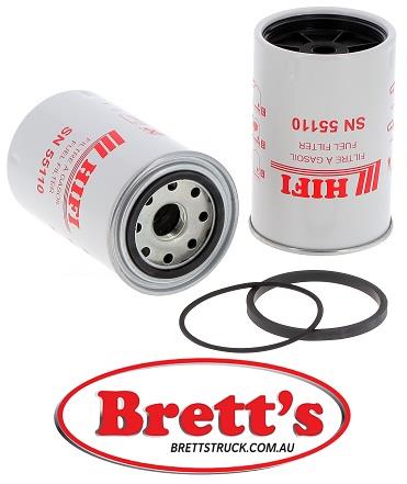 SN 55110 SN55110 FUEL FILTER COMPAIR 155-12 INGERSOLL RAND VHP 400 CAT ...