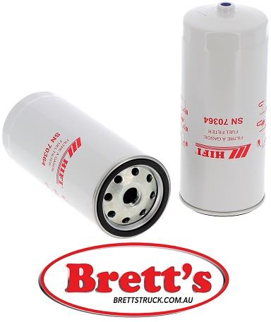 SN70364 FUEL FILTER DEUTZ MTZ 3522 DC DEUTZ-FAHR 7545 RTS GREEN POWER ...