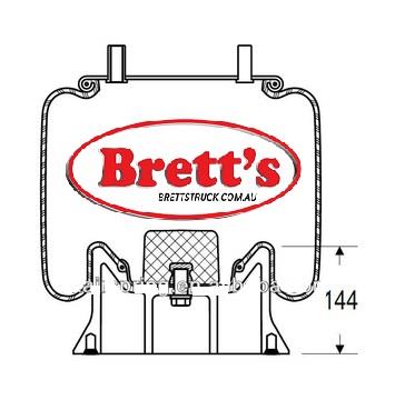 SPEC 10709.529 AIR BAG AIR SUSPENSION NEWAY YORK W013589082 Toyo TRL24 ...